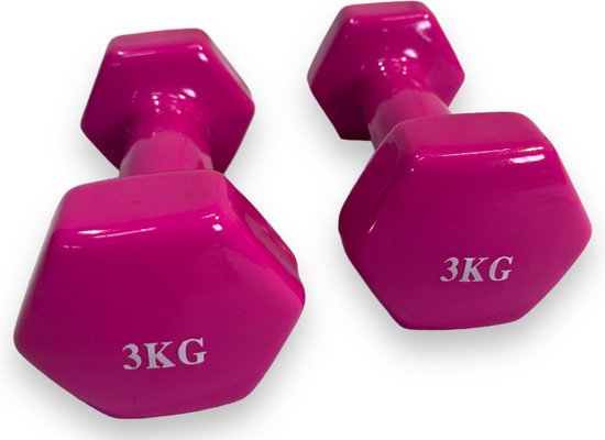 Padisport Dumbells Roze - 3kg Dumbells - Sport Gewichten Voor Thuis ...