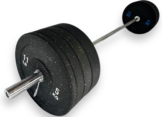 Padisport - Olympische Halterset - Halterset - 120 KG - Olympische ...