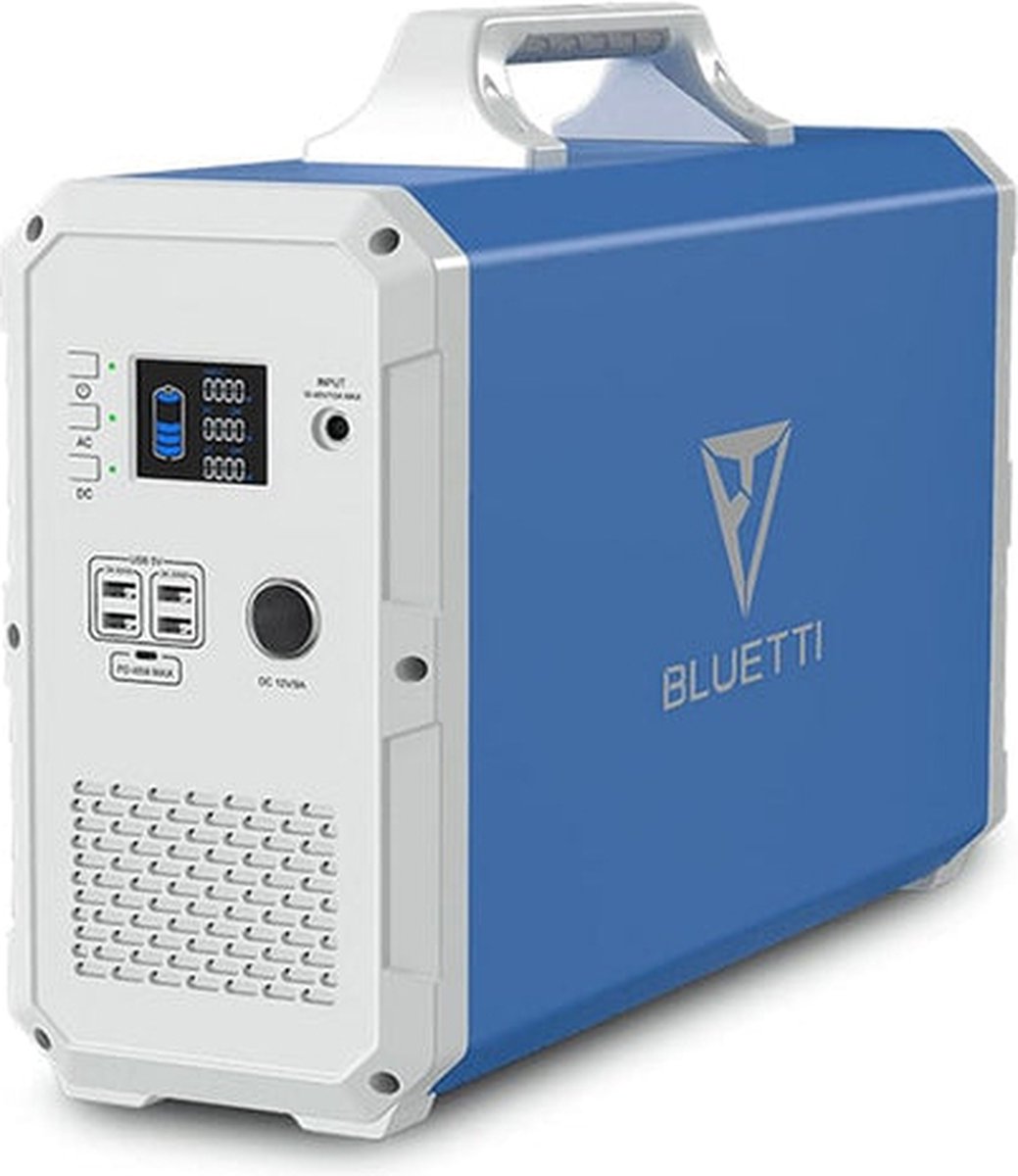 BLUETTI EB240-Powerstation-1000W/2400Wh-noodstroomaggregaat voor ...