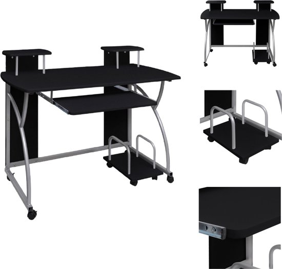 vidaXL Computerbureau - Computerbureaus - Gaming Bureau - Hoekbureau - Computerbureau... | bol