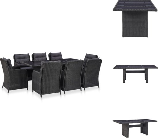 vidaXL Tuintafel En Stoel - Tuintafels En Stoelen - Tuintafel Set ...