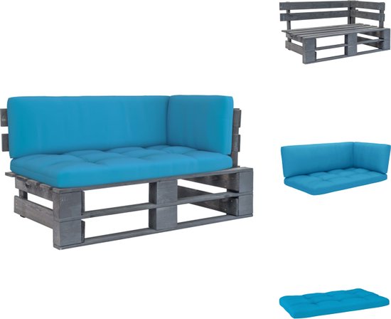 vidaXL Pallet Hoekbank - Pallet Hoekbanken - Hoekbank - Hoekbanken ...