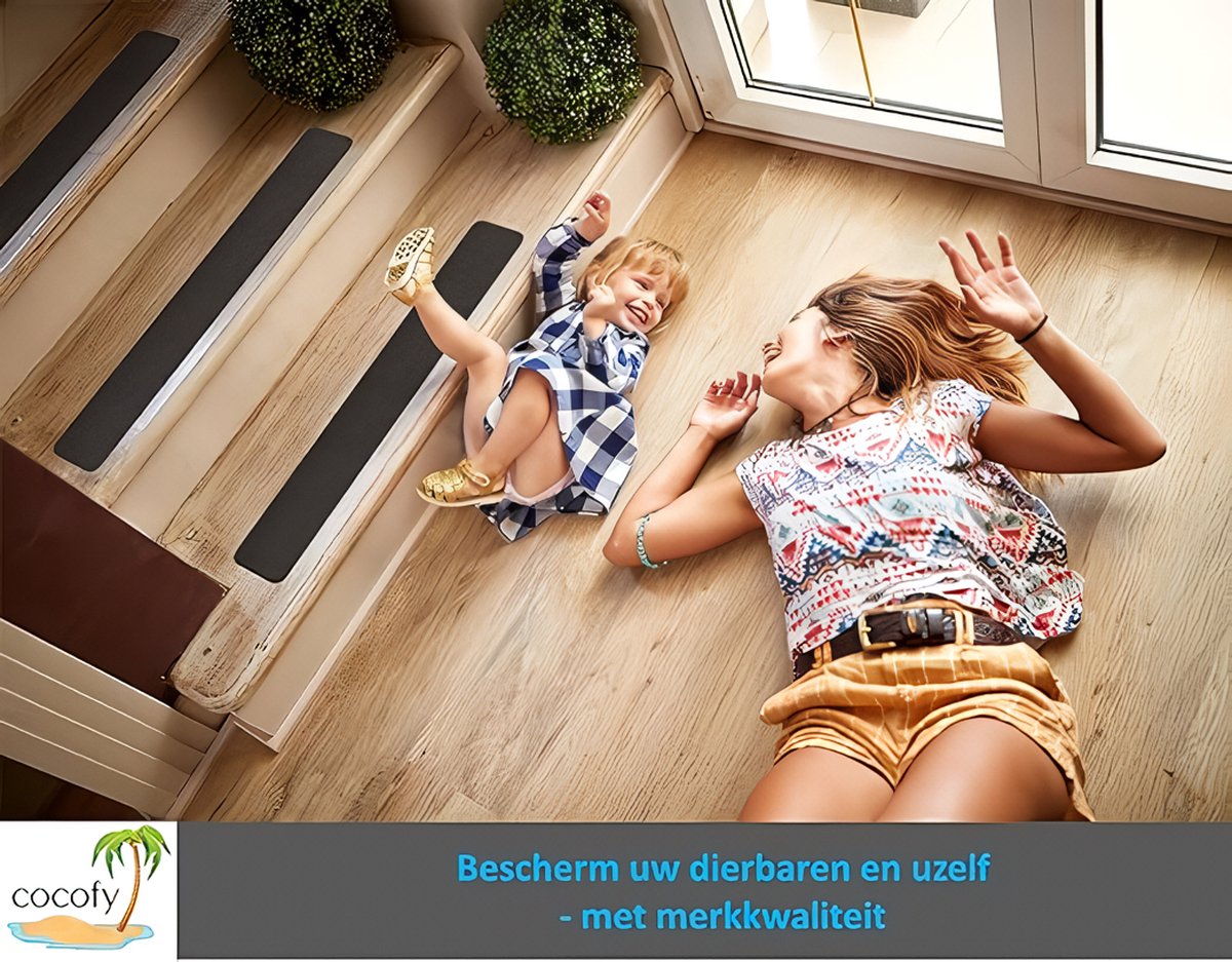 Anti-Slip Stickers voor Binnen- en Buitentrappen | 10 Antislip ...