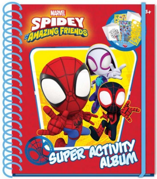 Spidey Amazing Friends-Activity album-Creatief album-kleurboek ...