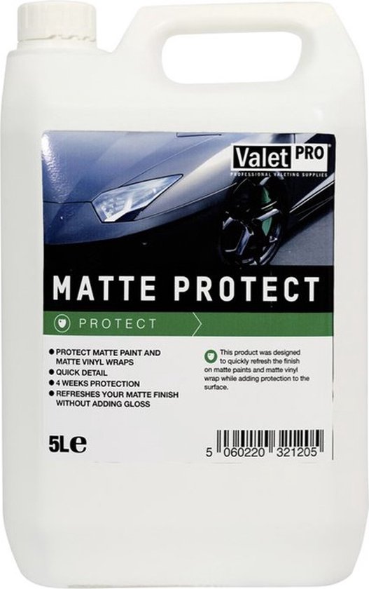 Valet Pro Matt Protect 5 Liter | bol
