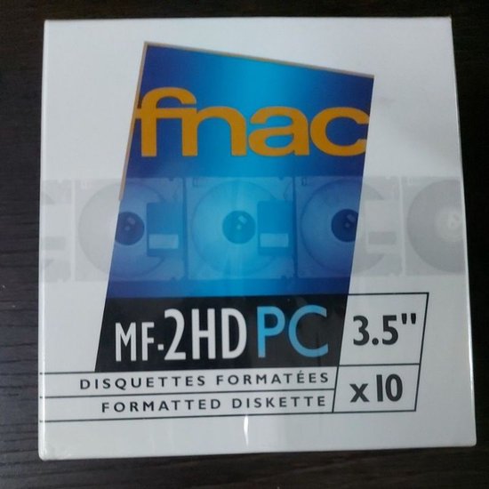 FNAC MF-2HD PC formatted 3,5'' 10 stuks | bol