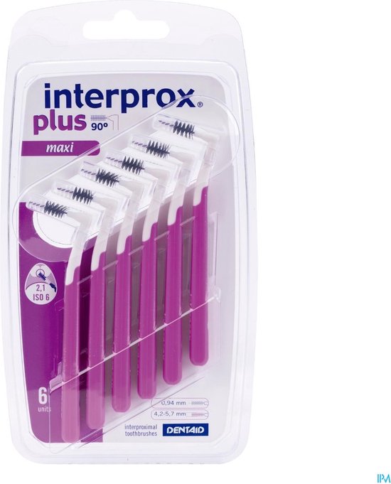 Interprox Plus Maxi - 4,2 tot 5,7 mm - 6 stuks | bol