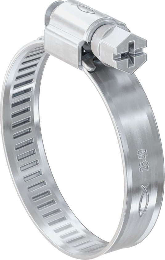 Fischer slangklem RVS - Ø 12 tot 20 mm - W2 - 4 stuks | bol