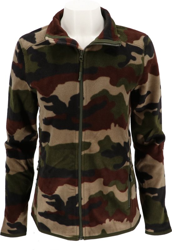 Ardy's Fleece Vest dames Camouflage S | bol
