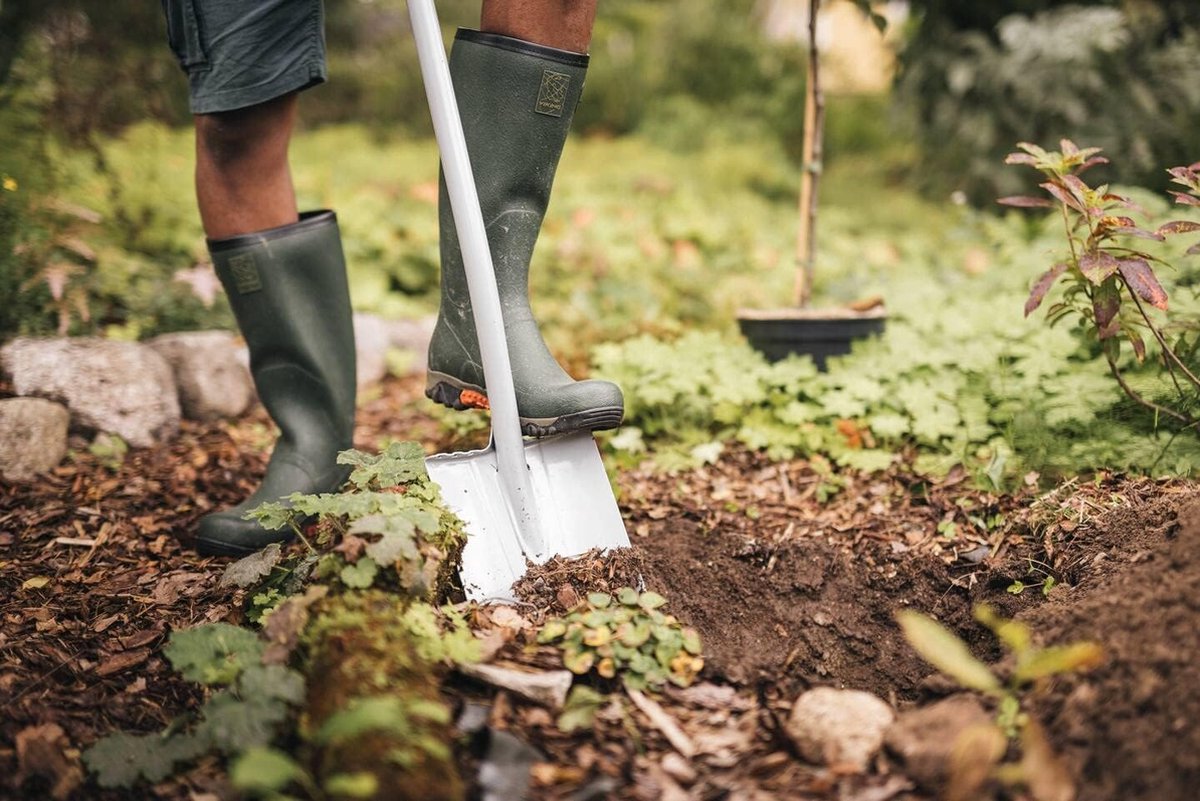 Telescopische spade voor zware, steenachtige vloeren, spits, lengte ...