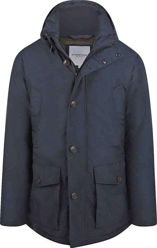 McGregor - Parka Jas Navy - Heren - Maat L - Regular-fit | bol.