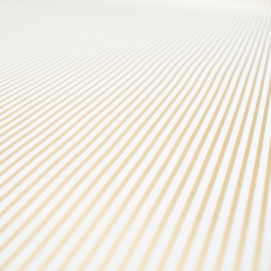 200 meter inpakpapier - cadeaupapier - goud inpakpapier - streep design ...