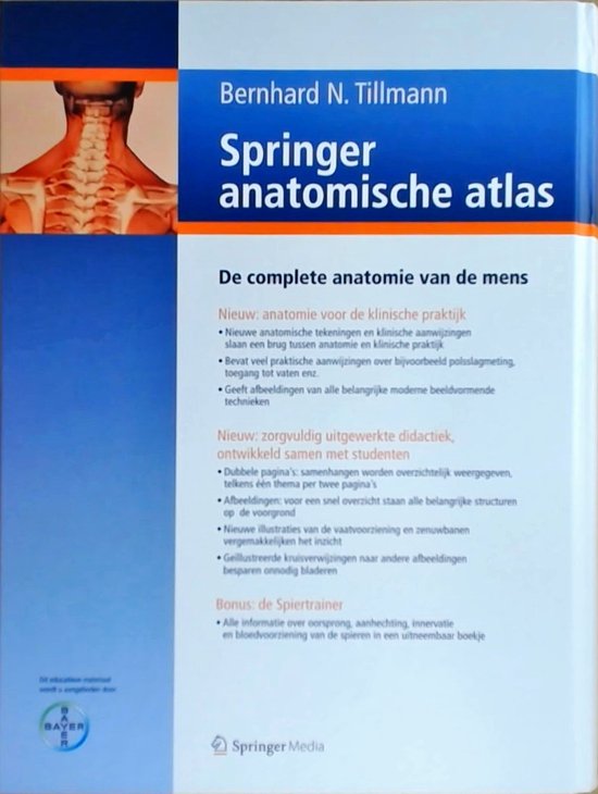 Springer anatomische atlas | 6094041797757 | Boeken | bol