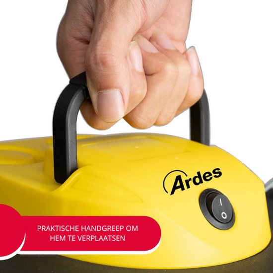 Professionele Aszuiger - 12 Liter Opvangbak - Wasbaar Vliesfilter - As ...