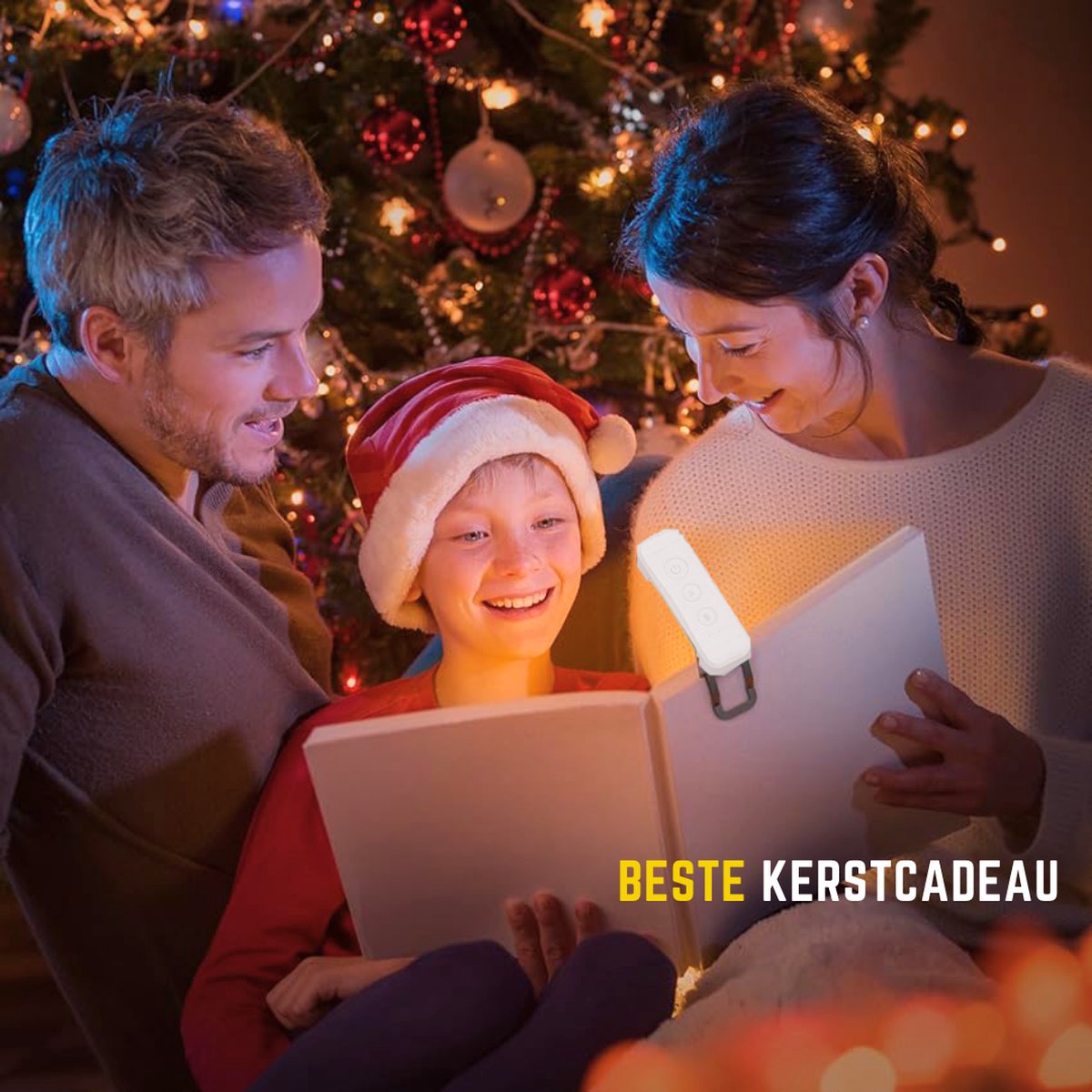 Tbrands® - LED Leeslampje met Klem – voor Boek - Amber licht - USB ...