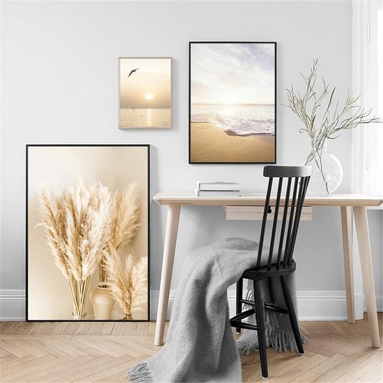 Set van 3 posters voor woonkamer – fotodecoratie slaapkamer ...