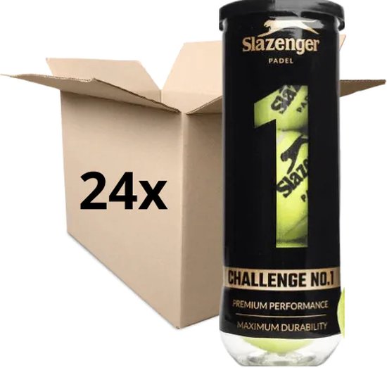 Slazenger - Padel ballen - Doos - 24 kokers | bol