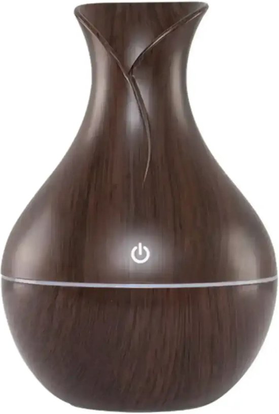 ACTIVE Aroma Diffuser Luchtbevochtiger Spa 17 Donker Hout 130ml | bol