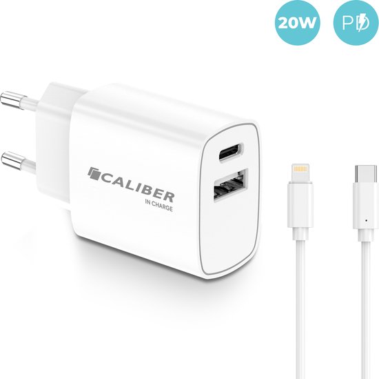 USB C Adapter - Oplader iPhone - Snellader - 20 Watt - Adapter ...