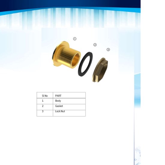 Doorvoer messing 1" x 3/4" buitendraad x binnendraad 30bar | bol
