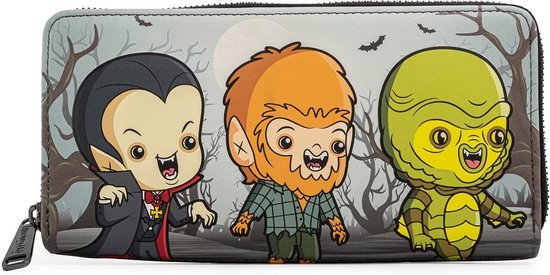 Universal Monsters Loungefly Wallet - Horror | bol