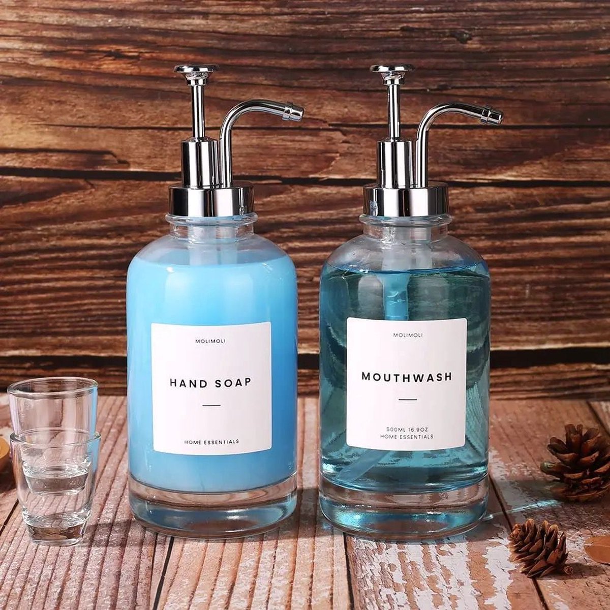 Koffiesiroop Dispensers - Zeep Dispensers - Multifunctioneel- Zilver ...