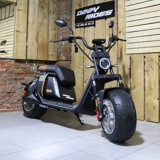 Elektrische Scooter Super X Batman - Met (45km/u) of 75km/u - 3000W - 2 ...