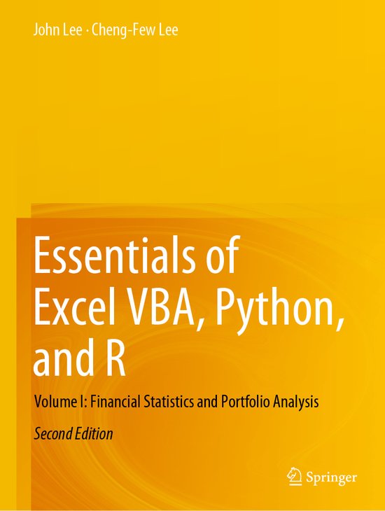 Essentials of Excel VBA, Python, and R | 9783031142383 | John Lee | Boeken | bol