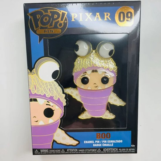 Funko Pop! Pin - Monsters Inc: Boo in Monster Suit | bol
