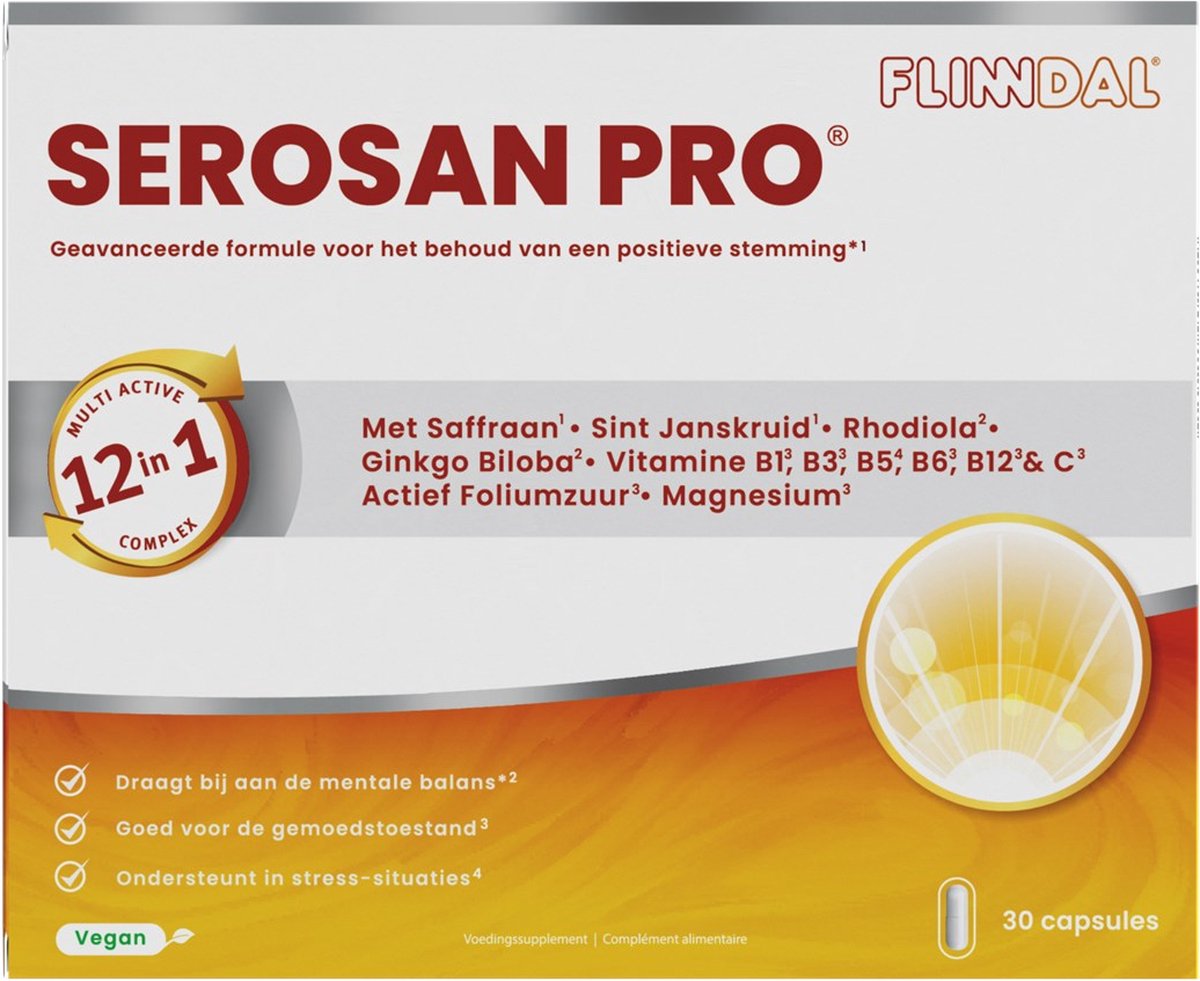 Serosan Pro 30 capsules - Geavanceerde formule voor het behoud van een ...