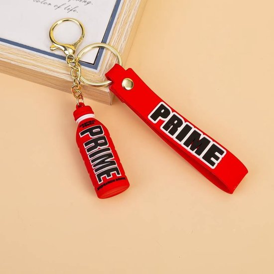 PRIME keychain - feestdagen - sleutelhanger - rood - hoogwaardige ...