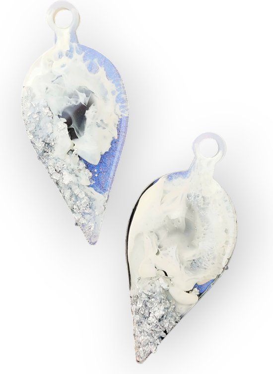 Resin Art JR: Unieke hoogwaardige kwaliteit epoxy kersthangers ...