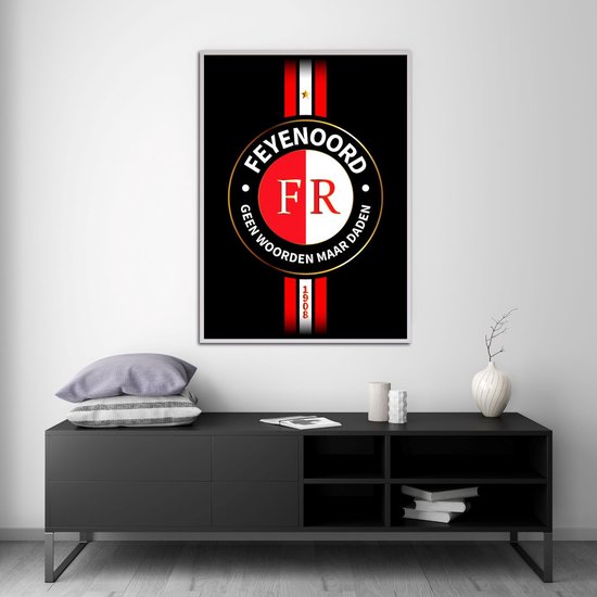 Feyenoord Poster - Geen Woorden Maar Daden 1 - Voetbal - Poster ...