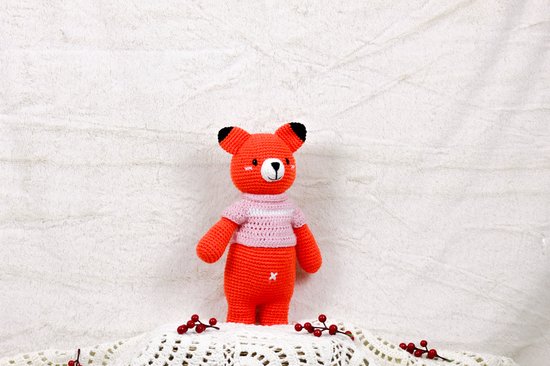 Bobi craft The Chubby Foxxie - Knuffel vos 38cm | bol