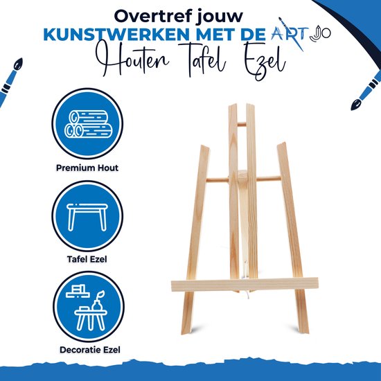 Schildersezel 18x30cm Voor Volwassenen/Kinderen Schilderen ...