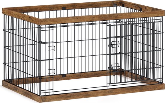 Scharrelruimte met stalen rooster | bol