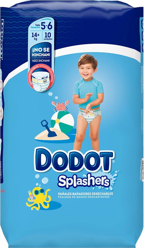 Dodot Dodot Splashers Disposable Swimsuit Size 5-6 + 14 Kg 10 U | bol