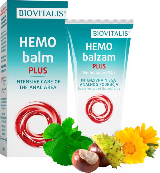 BIOVITALIS - Hemo Balsem PLUS - Aambeienzalf - 100 ml | bol