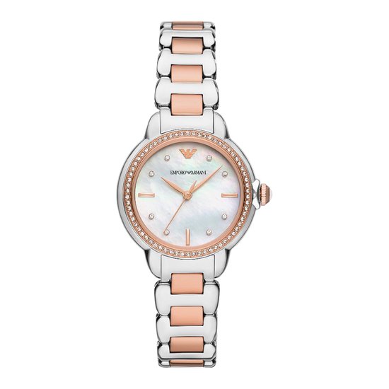 Emporio Armani Mia AR11569 Horloge - Staal - Multi - Ø 32 mm | bol