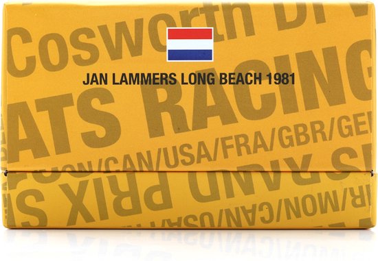 1981 Jan Lammers ATS D4 Long Beach GP - 1/43 Spark Models | bol
