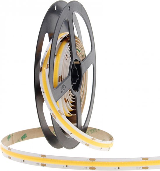 Led Strip Cob 10 Meter Complete Set 4000k Neutraal Wit 24v
