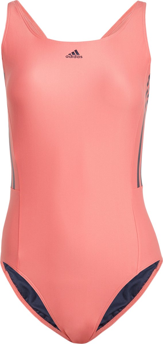 adidas Performance Mid 3-Stripes Badpak - Dames - Rood- 34 | bol