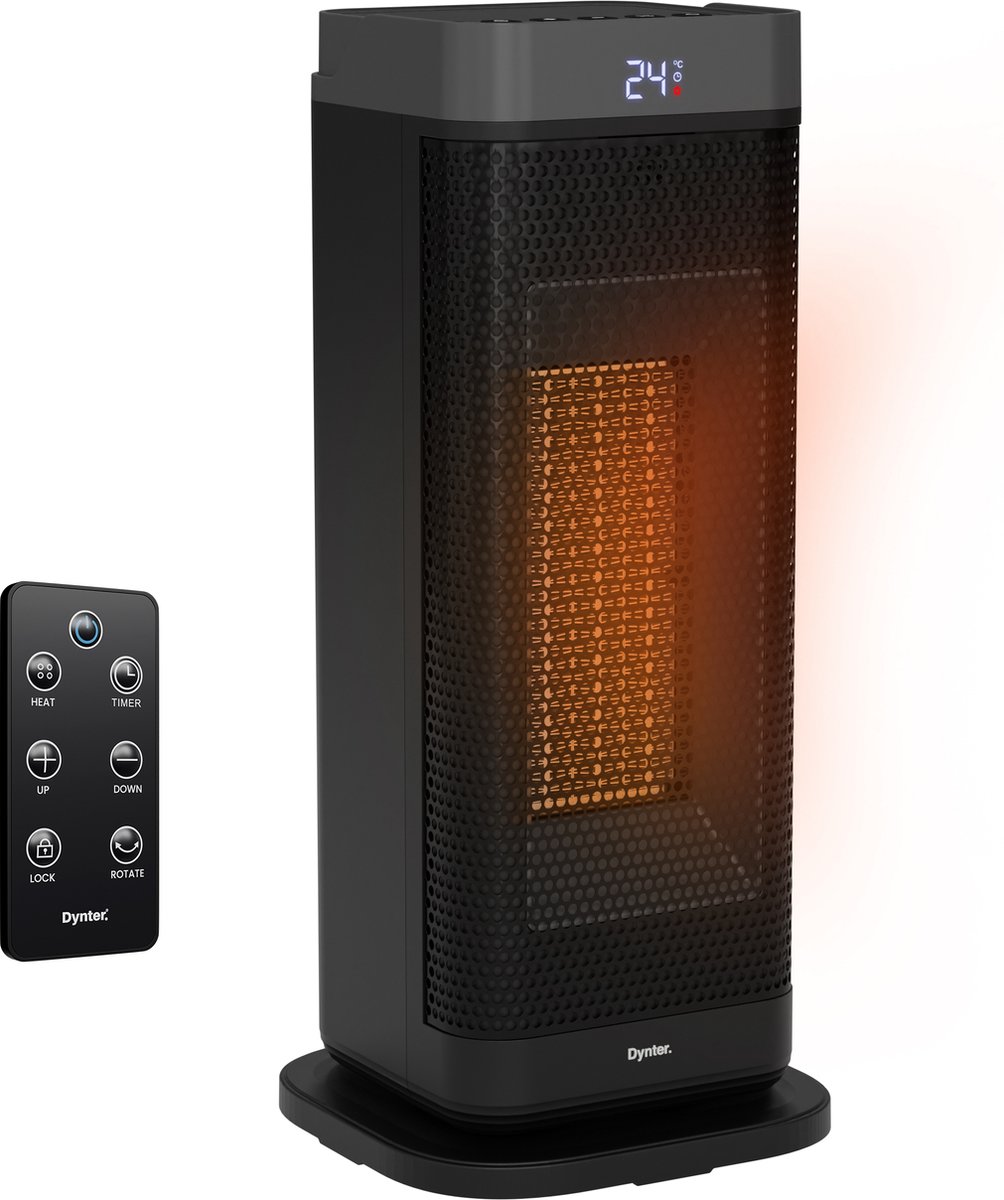 Dynter. HW2002 - Elektrische Kachel - Keramische Heater - 2000 Watt ...