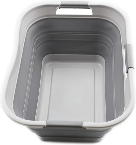 30L Opvouwbare Plastic Wasmand - Opvouwbare Pop-Up Opbergcontainer ...