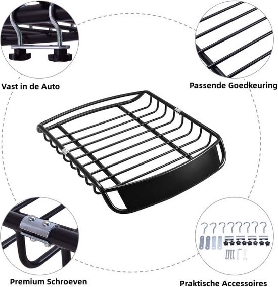 Coast Universeel Auto Dakdrager - Aerodynamisch Design - Imperiaal ...