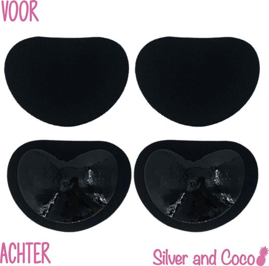 SilverAndCoco® - BH pads / Sticky bra / dames vullingen / padding ...