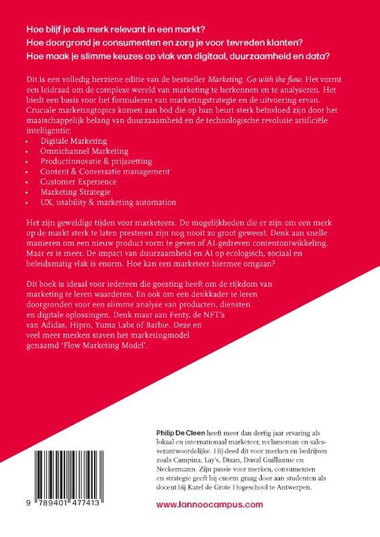 Marketing | 9789401477413 | Philip de Cleen | Boeken | bol