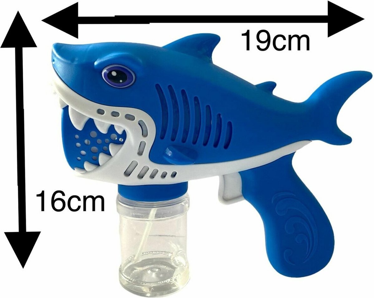 Shark Bubble Gun - USB rechargeable - speelgoed à Bulle soufflante ...