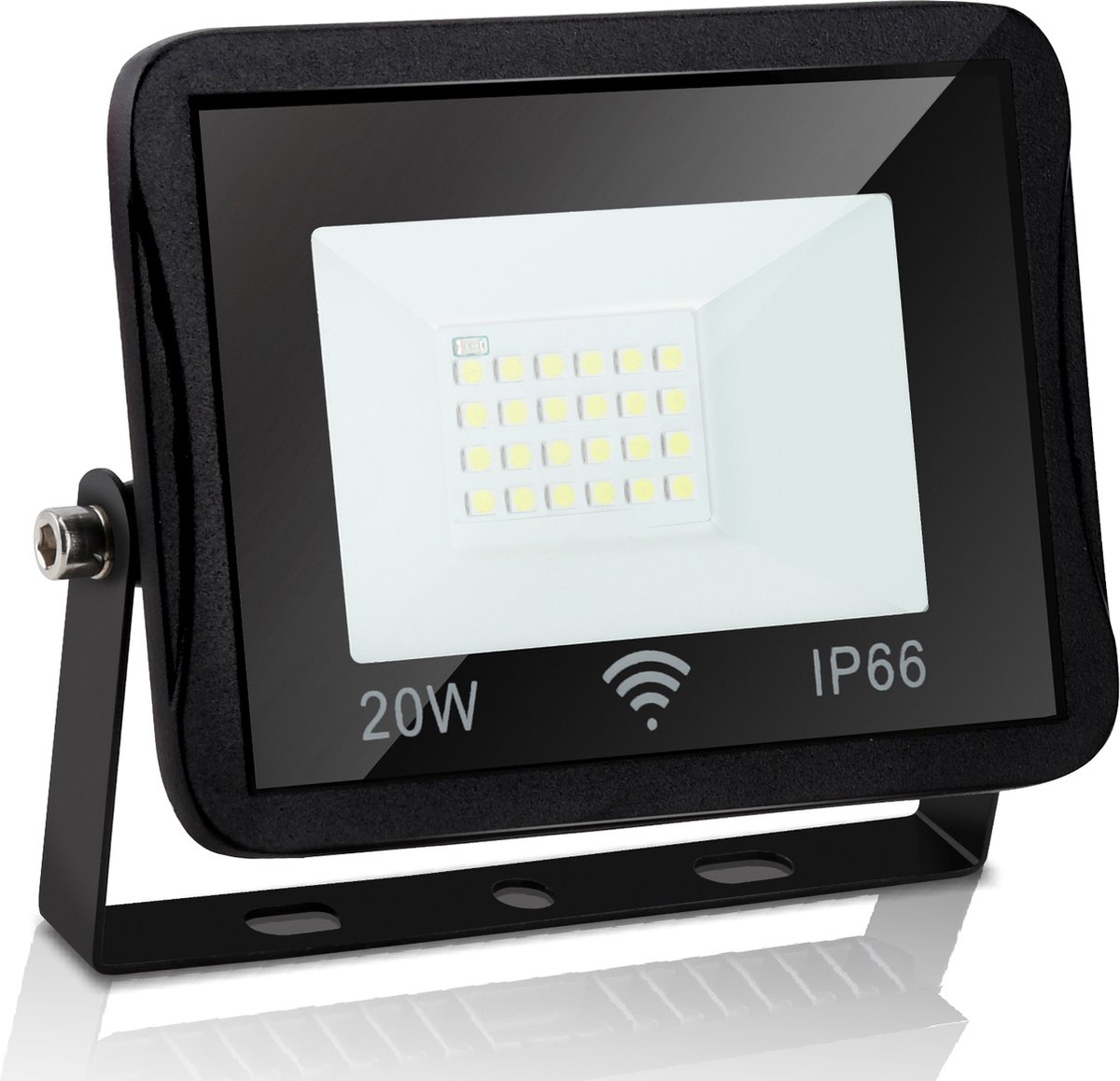 20W LED schijnwerper met bewegingsmelder-buiten- en binnenlamp LED ...