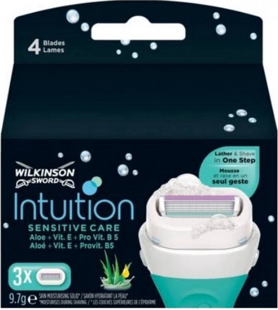 Wilkinson Intuition Sensitive Care Scheermesjes - 3 stuks Single Item ...